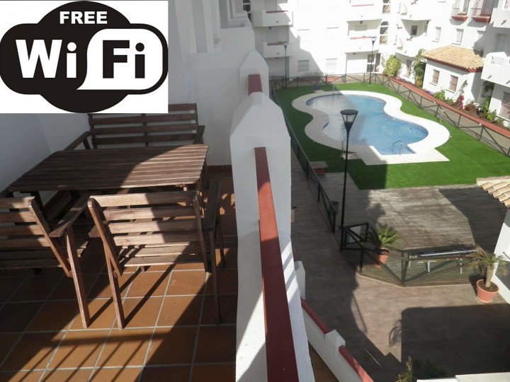 Apartment With An Outdoor Pool, Parking, Wifi - Rota