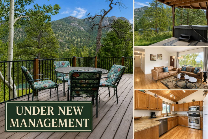 Mountain-view 3br Cabin With Hot Tub - Estes Park, CO