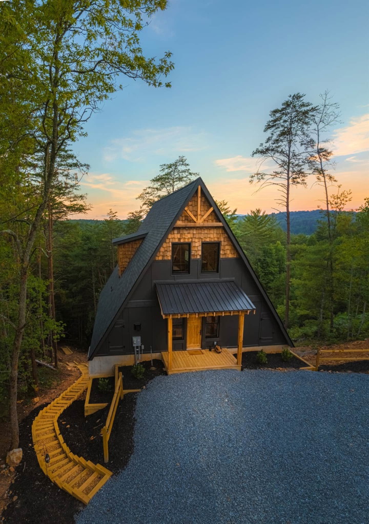 Hemptown Hollow! Creekfront:10 Min From Blue Ridge - Mineral Bluff, GA