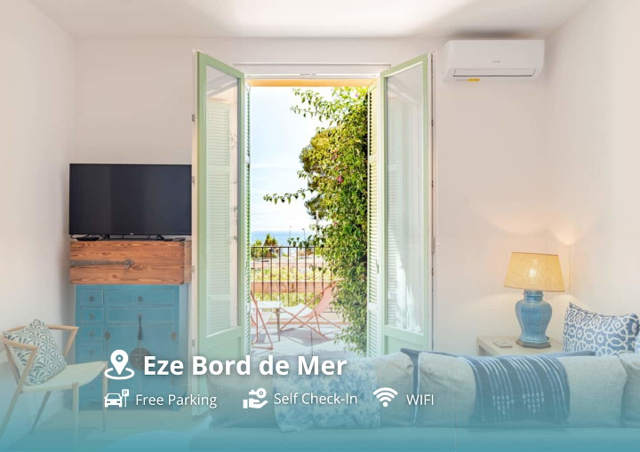 Bord De Mer - Terrasse Ensoleillée & Parking - Gp - Èze