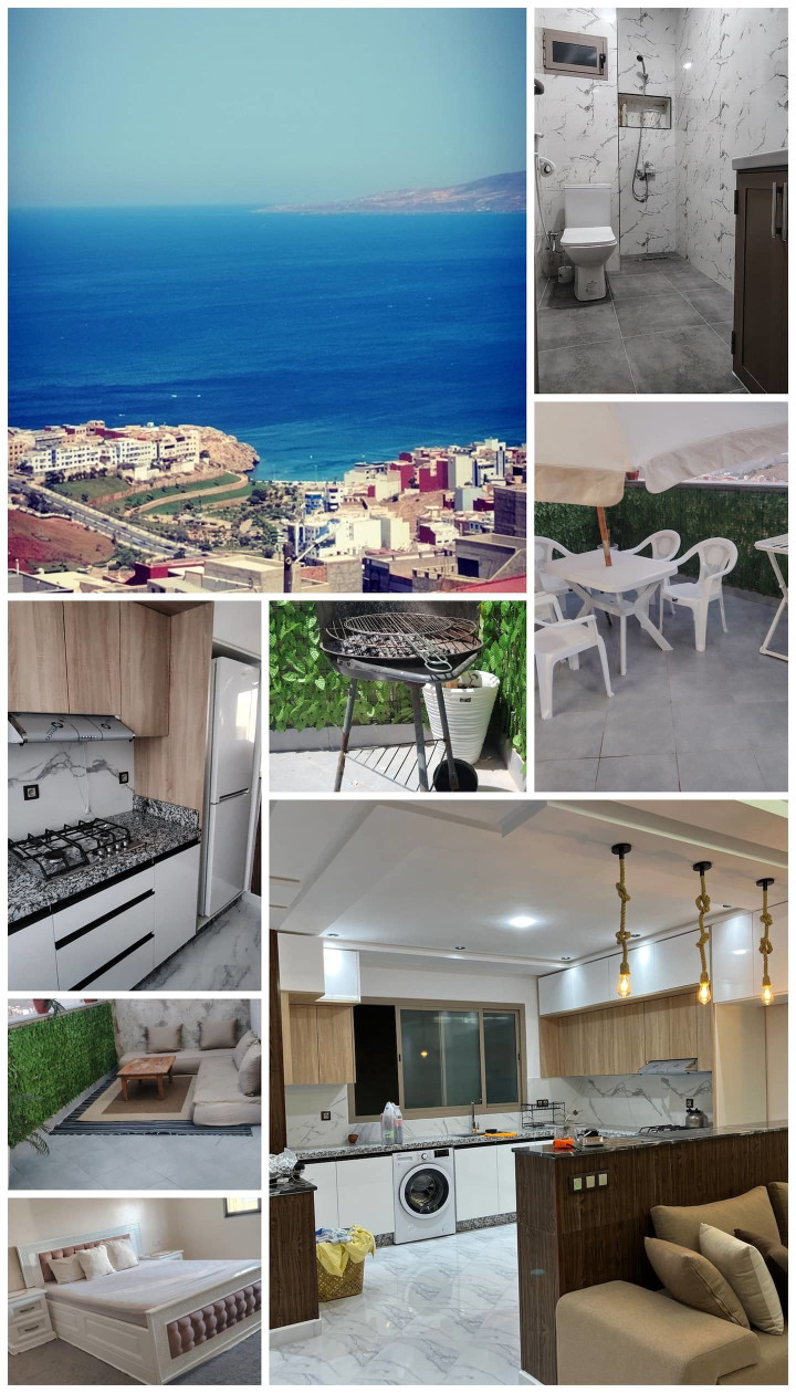 Appartement Avec Vue Panoramique Sur Mer Et Climatisation - Al Hoceïma