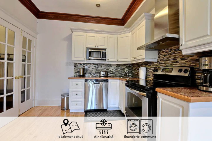 Spacious & Cozy | Plateau | Wifi | Smart Tv | Ac - Montreal