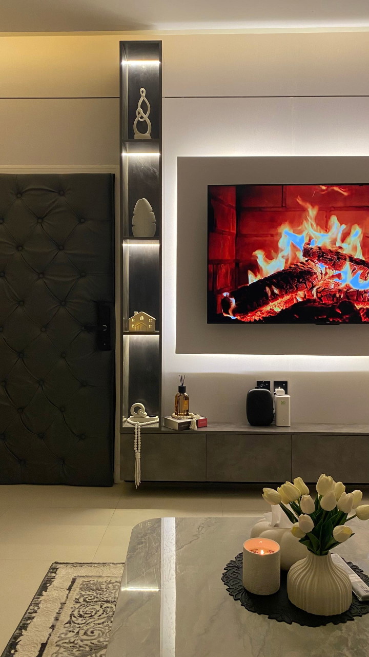 Luxury 1br & Living Room Apartment W/ 65 4k Tv - Saudi Arabia