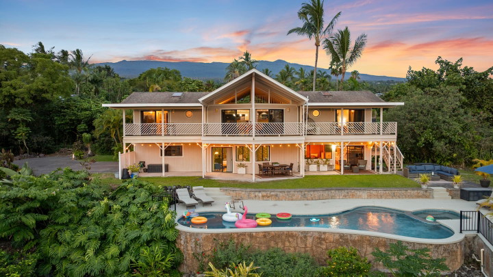 Ocean View Estate | 6 En-suite Br | Pool & Hot Tub - Kailua-Kona, HI