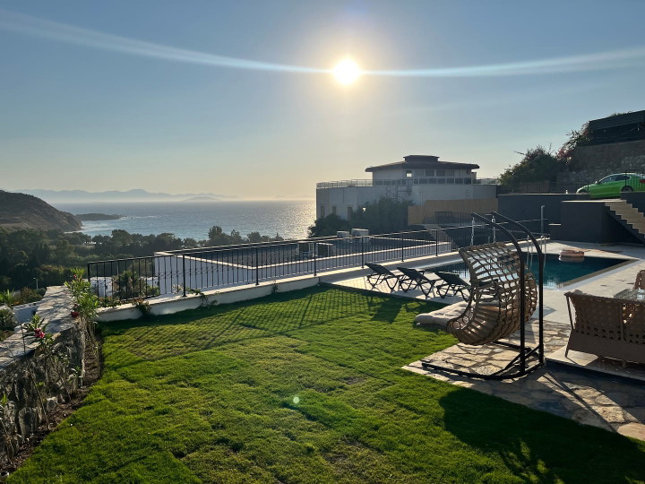 Luxury Villa Sea View With Pool - Gümüşlük