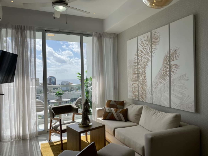 High Floor Apartment In The Center Overlooking The Sea - Santo Domingo