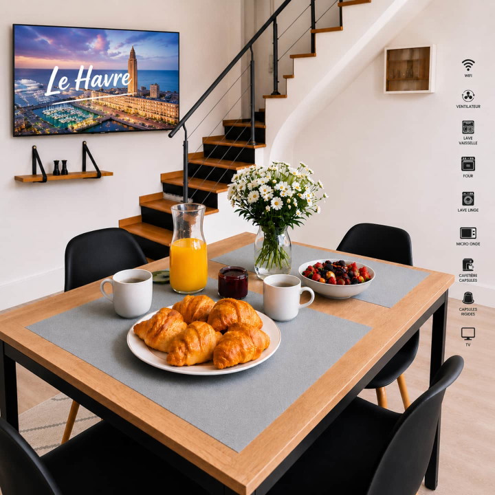 Charming Duplex 4 Pers  Port & Beach On Foot - Le Havre