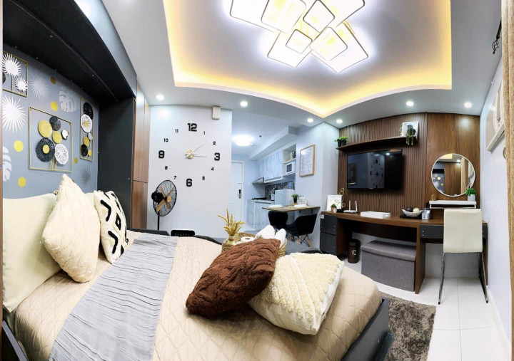 Stylish Studio Near Greenbelt | Pool | Fast Wifi - Taguig