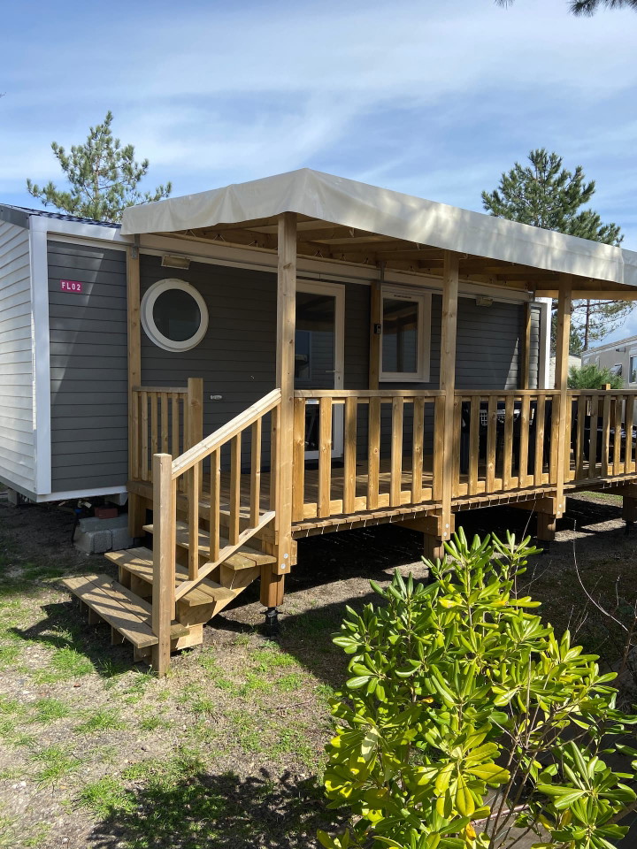Mobil Home - Camping 4* - Les Viviers - Cap Ferret - Lège-Cap-Ferret