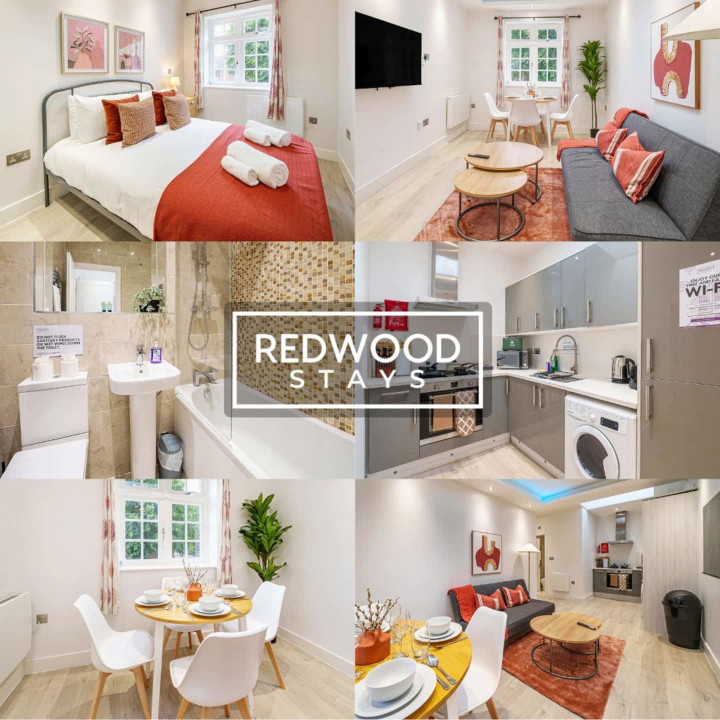 Stylish 1 Bed Flat | Pet-friendly & Near Station - Farnham