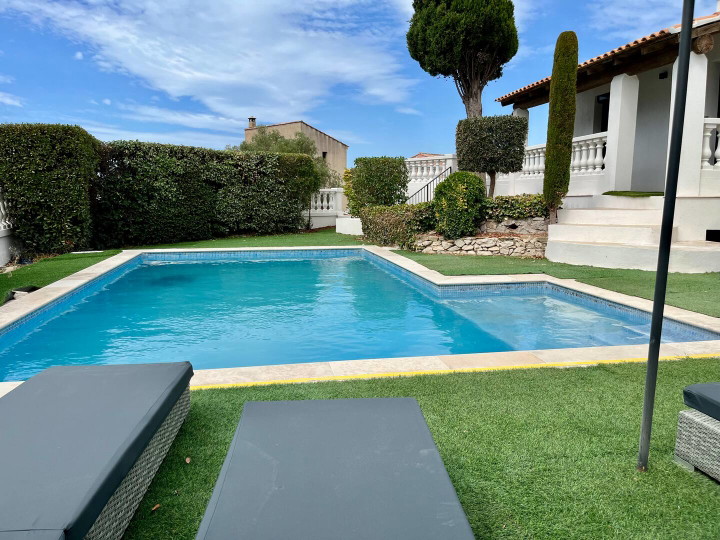 Villa Climatisée 4 Chambres Avec Piscine Chauffée - Ensuès-la-Redonne