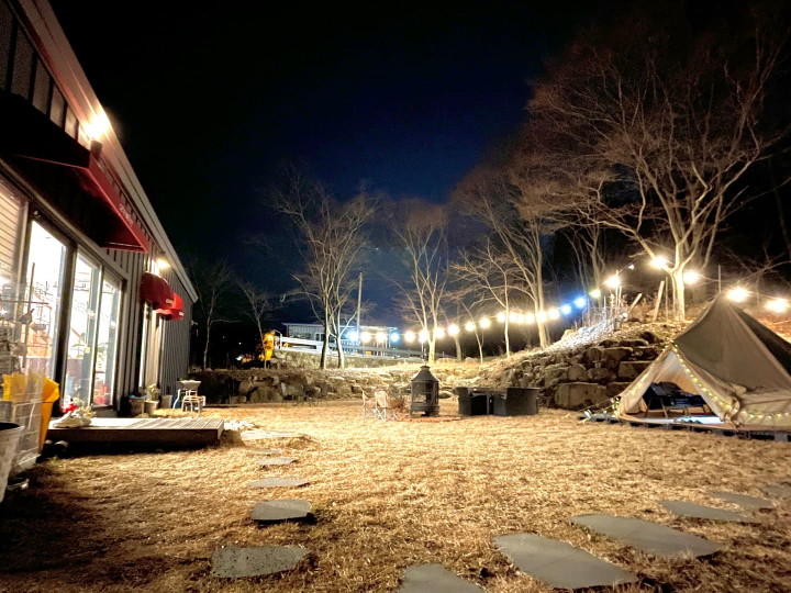 조용한감성으로힐링 단독계곡과 핀란드식 찜질방  캠핑도가능한 카페형 펜션  포레스트 벨리 - Gumi-si