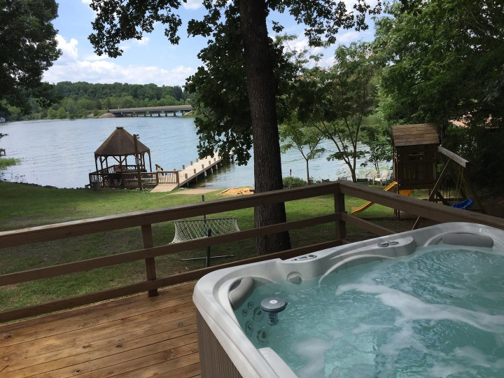 6br 225ft Lakefront Hot Tub Dock Private Boat Ramp - Shenandoah National Park