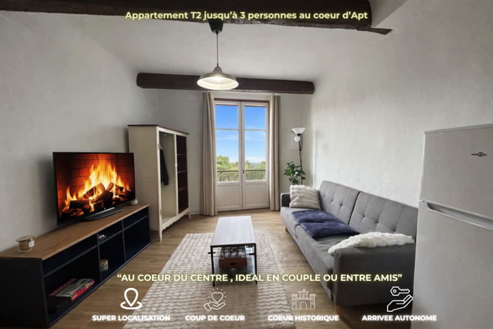 Agréable T2 Au Cœur De Apt - Apt