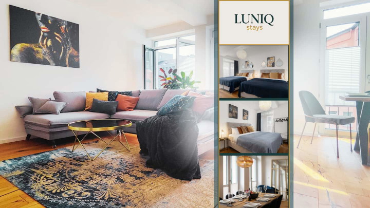 Luniq: Golden-loft Zentral & Ruhig, Messe/hbf Nah - Essen