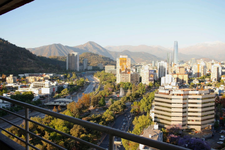 View Of The Andes, Best Sunsets. Providencia - Providencia, Chile