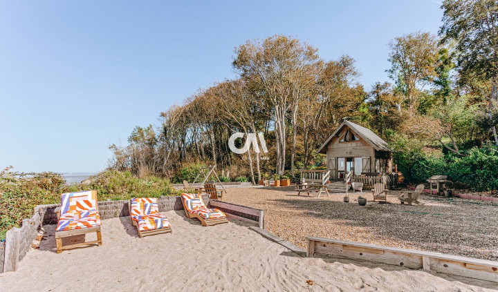 Chalet Vue Mer + Acces Privé Mer Proche Deauville - Villerville