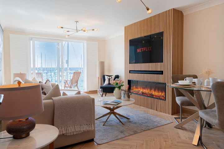 Stunning Modern Space With Harbour Views & Free Parking - Brighton