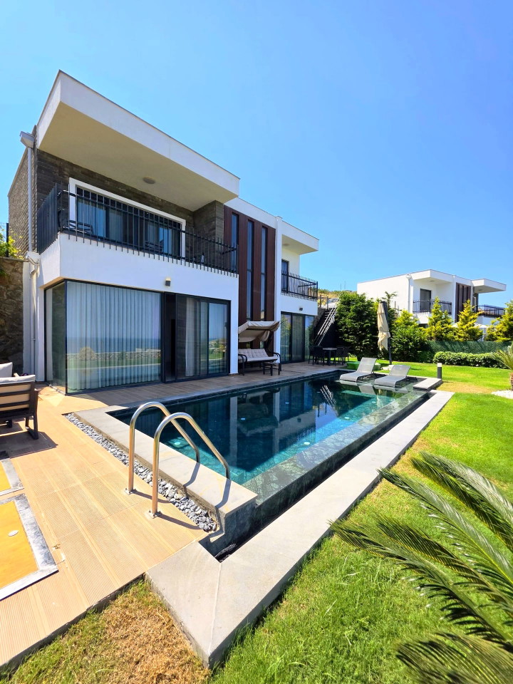 Seaview Sunset Villa, Private Pool, Wi-fi, Parking - Yalıkavak