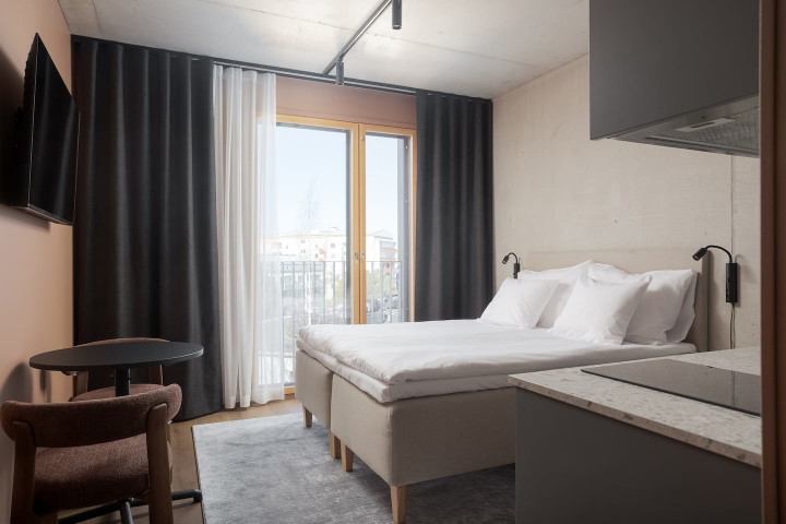 Modern 25m2 Studio, Kingsize - Jyväskylä