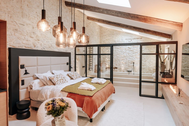 La Grange - Chambre D'exception 5* - Rochefort-du-Gard
