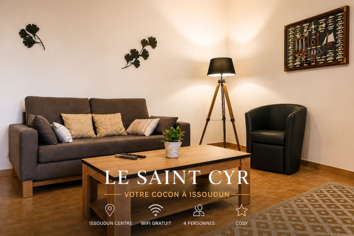 Le Saint-cyr, Downtown, Cozy, Spacious - Issoudun