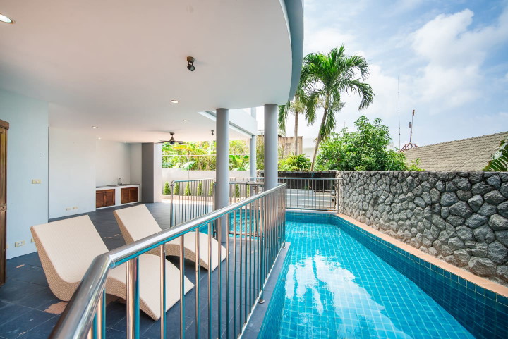 Patong Villa3: Four-bedroom Sea View Pool Villa [Great Value] Convenient Living Near Bangla Night Market, Bangla, English, Thai - Patong Beach