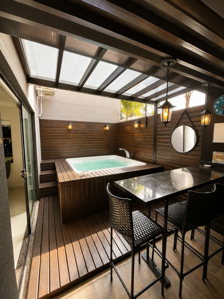 Jacuzzi Aquecida & Estilo Moderno - Blumenau