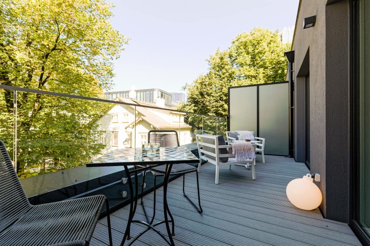 Quiet Terrace Apartment In The City Center - Tallinn
