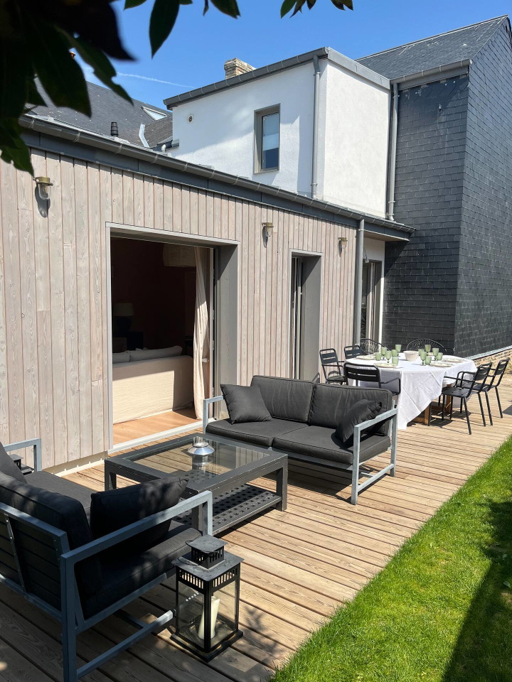 Maison De Charme ; Terrasse Et Jardin Ensoleillés - Deauville