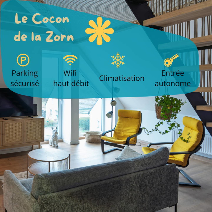 Le Cocon De La Zorn - Saverne - Duplex Climatisé - Alsace