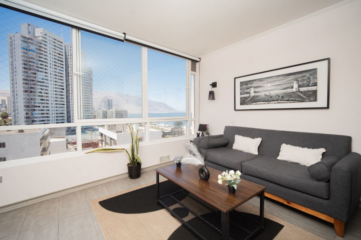 Beautiful Apartment A Stone's Throw From The Sea With Parking - Iquique