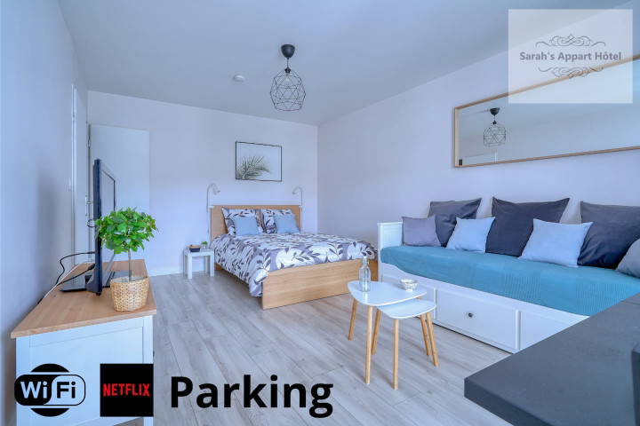 Studio Elia 1-star Rated, Wifi, Netflix, Parking - Lieusaint