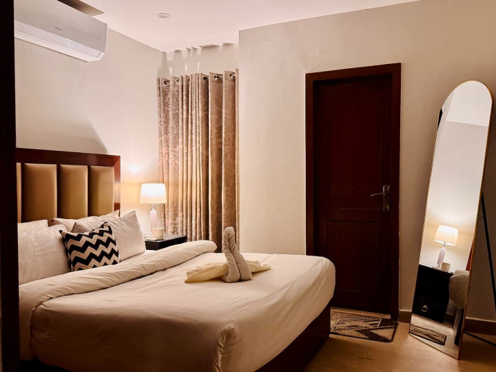 Mmuks Executive 1bhk | Self Check-in | Central - 이슬라마바드