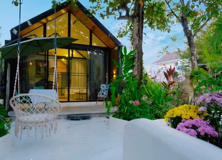 Fieldlight Pool Villa · Private Garden· Near Rice - Thailand