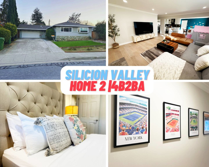 Home 2 | 4bd/2ba Santa Clara Home Near Apple Park - Santa Clara