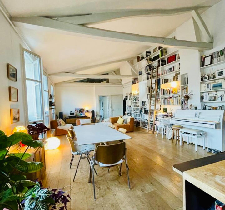 85m2, Big, Calm& Ligh, Canal Saint Martin - Paris