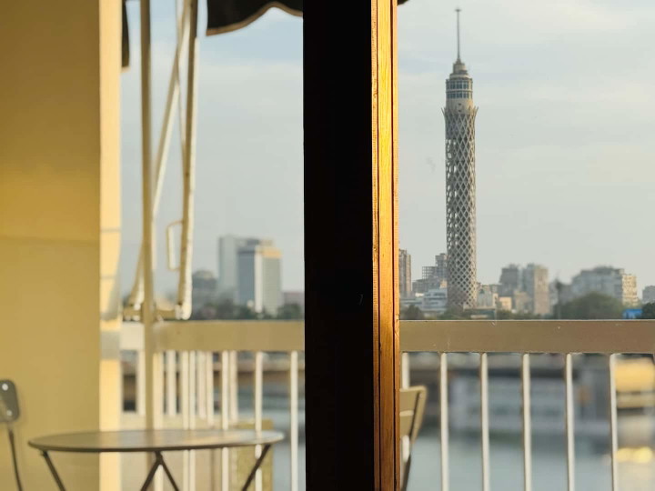 Studio With Nile View And Balcony - Cairo