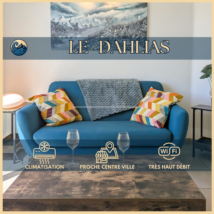 Dahlias Duplex Cosy Balcon Vue Montagnes Proche Cv - Gap
