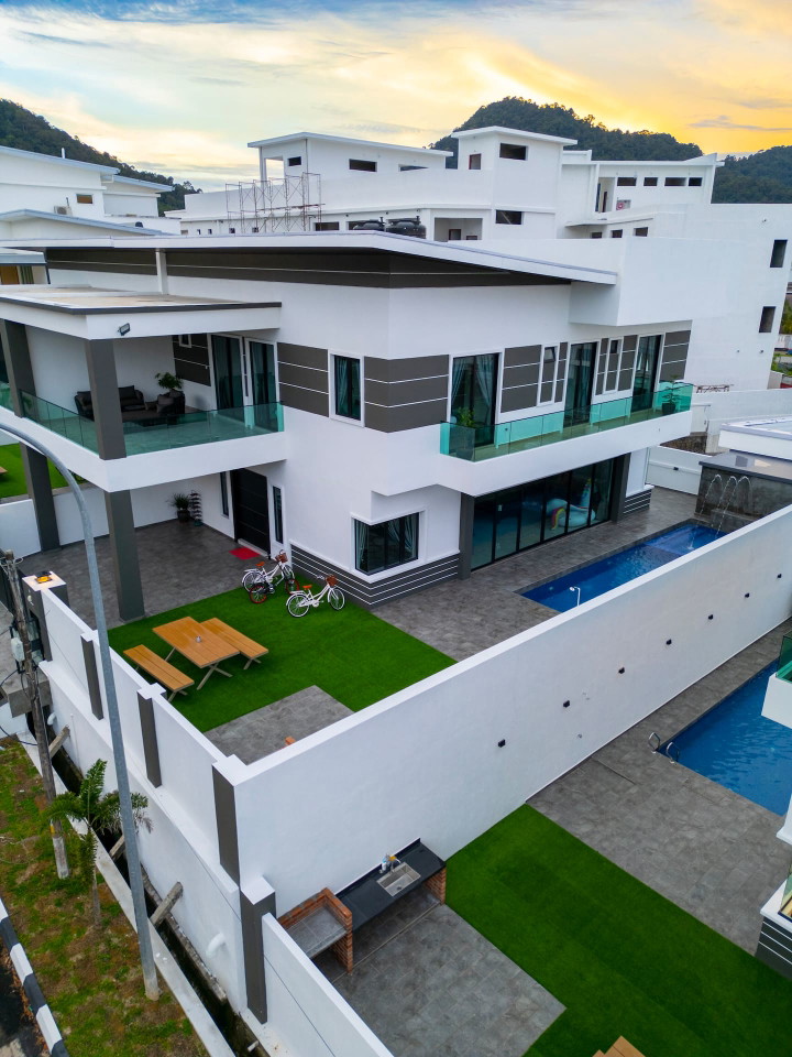 No.3b D'escape 18pax Privatepool Homestay - ランカウイ島