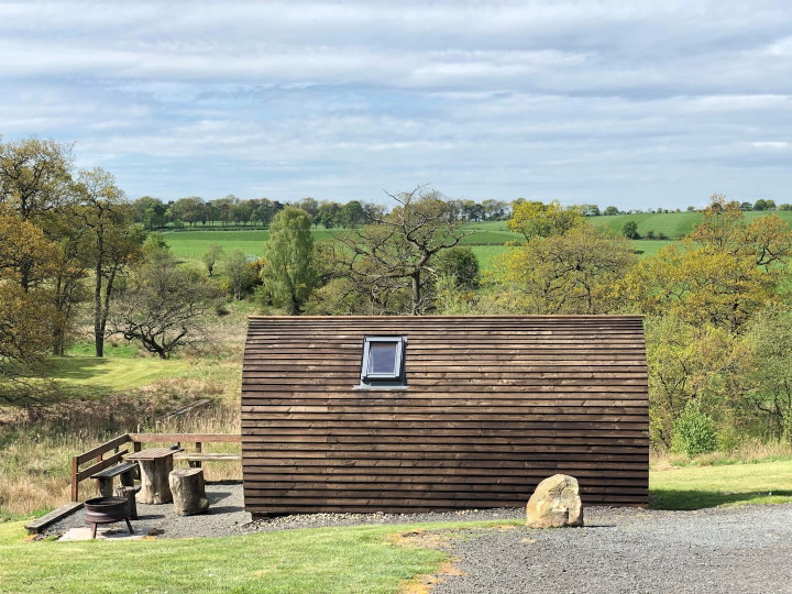 Cosy Glamping Pod Near Glasgow In The Country -