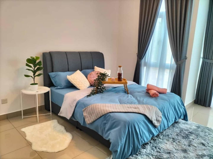 Infinity Pool 4br Stylish 8pax @Midvalley/ksl/ciq - Johor Bahru