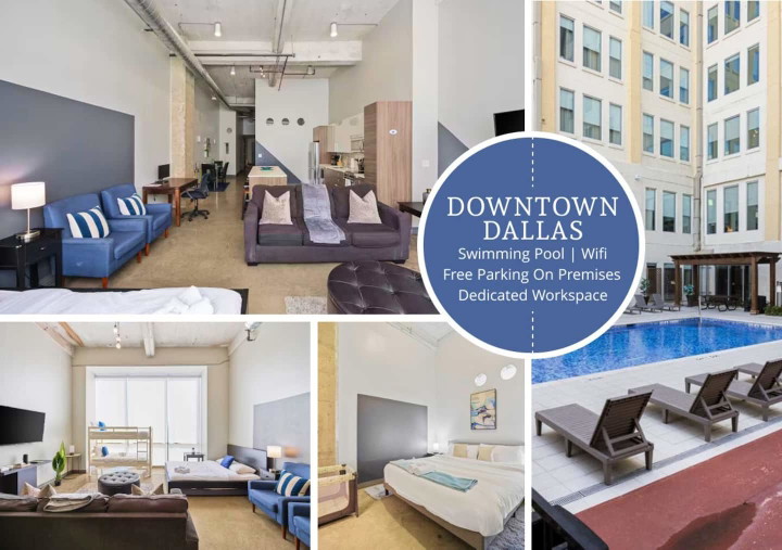 Retraite Moderne à Dallas Avec Piscine Et Laverie Dans Le Logement - Dallas, TX