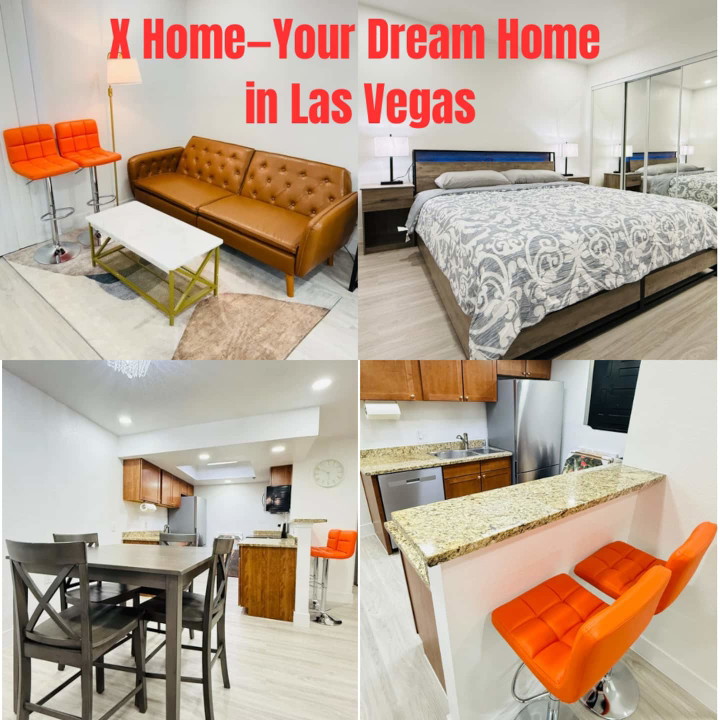 New Modern 1br/1ba+kit*near Strip~free Parking&gym - Nevada