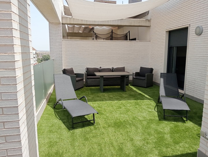 ÁTico Centro Huelva,terraza 42,parking Edif Gratis - Huelva