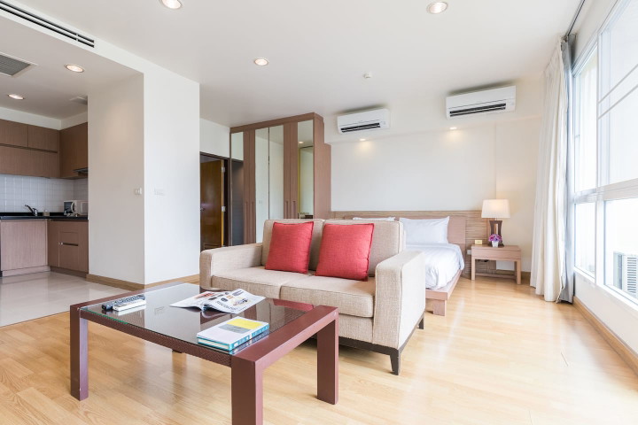 Lovely Studio Apartment 45sqm With Kitchen/balcony - Thaïlande