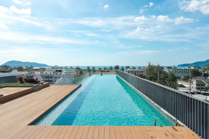 Patong 2br | Rooftop Infinity Pool - Patong Beach