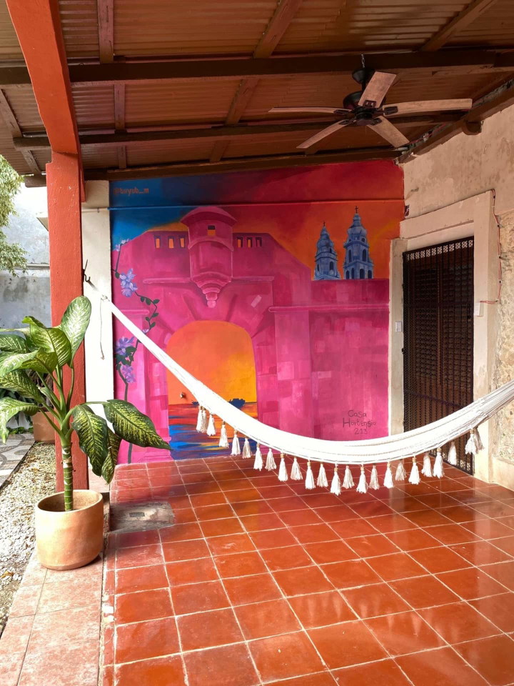 Casa Hortensia, Guadalupe Neighborhood - Campeche