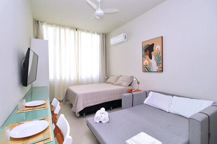 Cozy Studio Next To The Subway In Botafogo - Glória