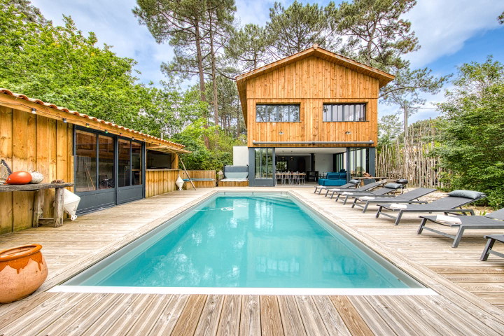 Cap-ferret Piscine Chauffée Spa Sauna 20 Couchages - Bassin d'Arcachon